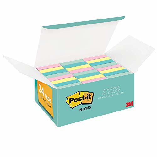 GetUSCart- Post-it Mini Notes, 1.5x2 in, 24 Pads, America's #1 Favorite ...