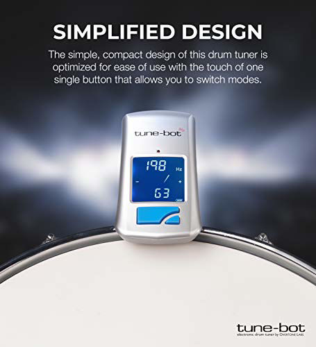 GetUSCart- Tune-Bot Gig Clip-On Digital Drum Tuner with Backlit LCD ...