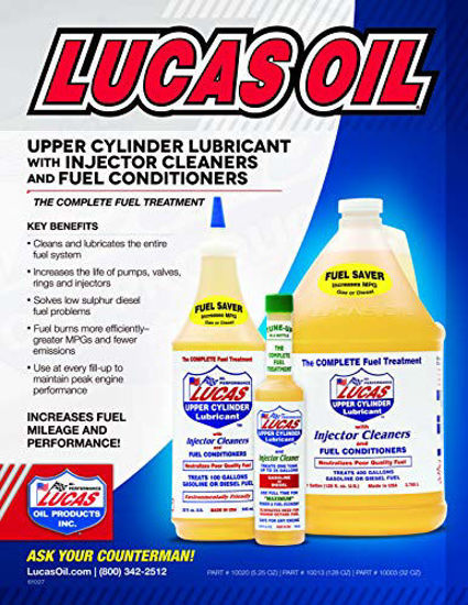 GetUSCart- Lucas 10003 Upper Cylinder Lubrication & Injector Cleaner 32 oz.