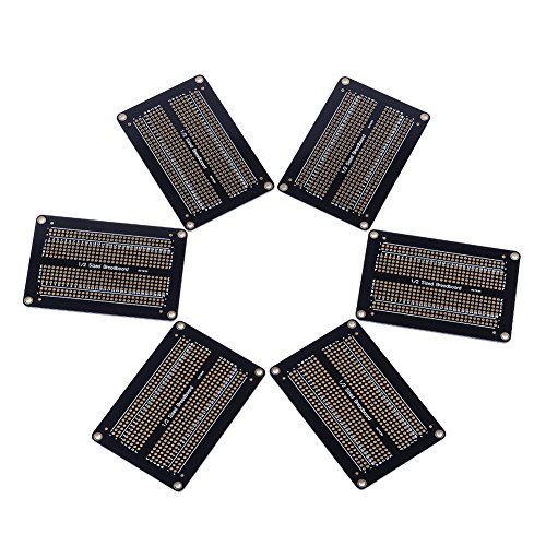 GetUSCart- Cylewet 6Pcs Solderable Half-Sized Breadboard PCB Proto ...