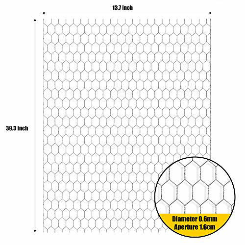 GetUSCart- BSTOOL Chicken Wire Net for Craft Projects,3 Sheets ...