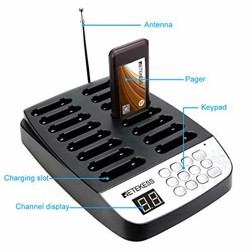 GetUSCart- Retekess T113 Restaurant Buzzers,Pager System Long Range ...