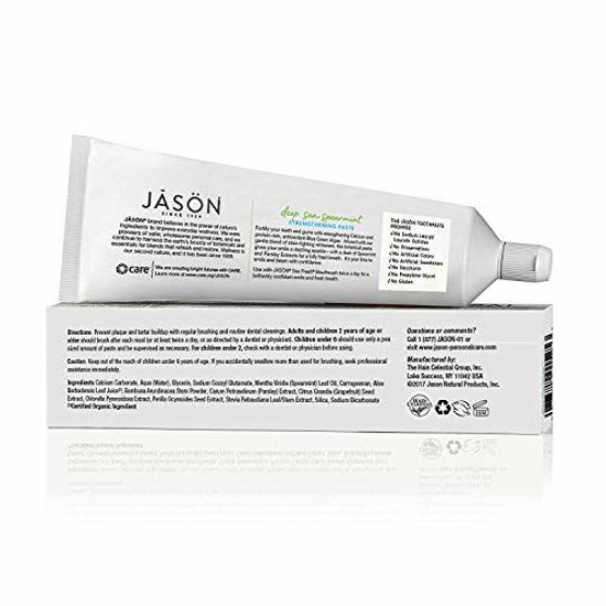GetUSCart- Jason Sea Fresh Strengthening Fluoride-Free Toothpaste, Deep ...