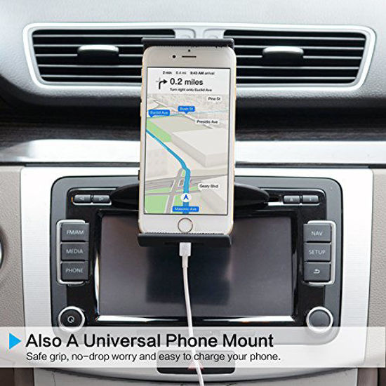 GetUSCart- Universal Car Mount [2 in 1] CD Slot Tablet Car Mount for 7 ...