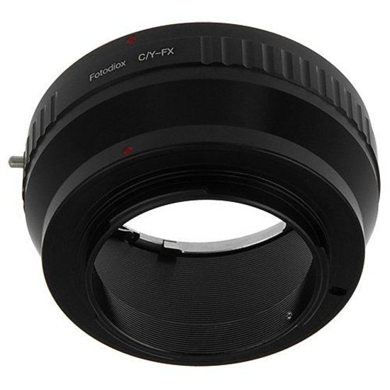 GetUSCart- Fotodiox Lens Mount Adapter Compatible with Contax/Yashica (CY) SLR Lens on Fuji X ...