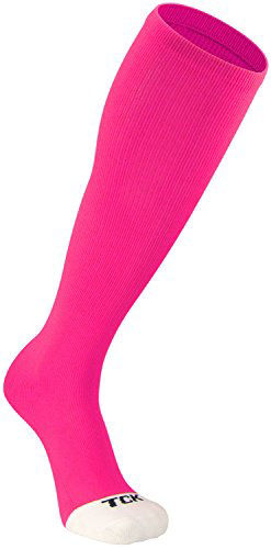 GetUSCart- TCK Prosport Performance Tube Socks (Hot Pink, Large)