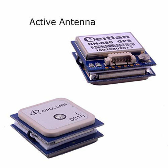 GetUSCart- BN-880 GPS Module U8 with Flash HMC5883 Compass + GPS Active ...