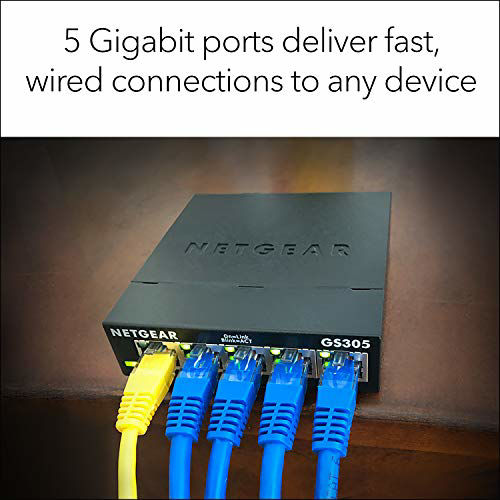 GetUSCart- NETGEAR 5-Port Gigabit Ethernet Unmanaged Switch (GS305 ...