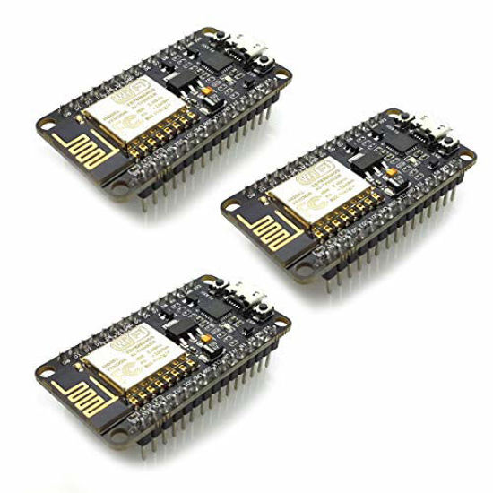 GetUSCart- HiLetgo 3pcs ESP8266 NodeMCU CP2102 ESP-12E Internet WiFi Development Board Open ...