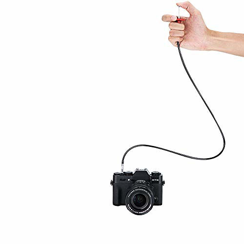 GetUSCart- JJC Mechanical Shutter Release Cable with Bulb-Lock for Fuji Fujifilm X-T3 X-T4 X-T30 ...