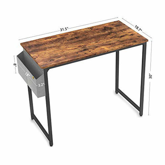 GetUSCart- CubiCubi Study Computer Desk 32" Home Office Writing Small ...
