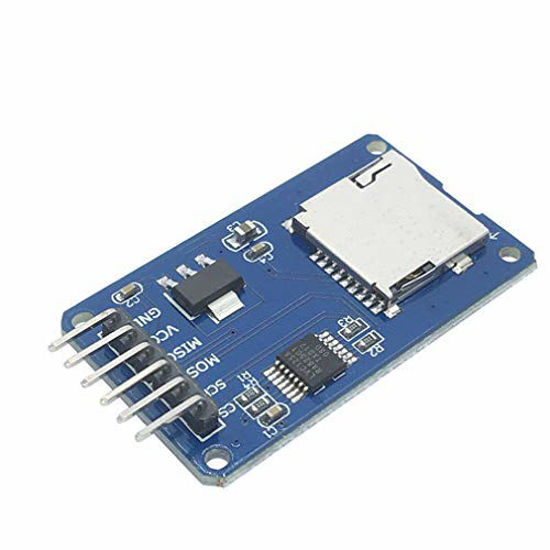 GetUSCart- HiLetgo 5pcs Micro SD TF Card Adater Reader Module 6Pin SPI ...