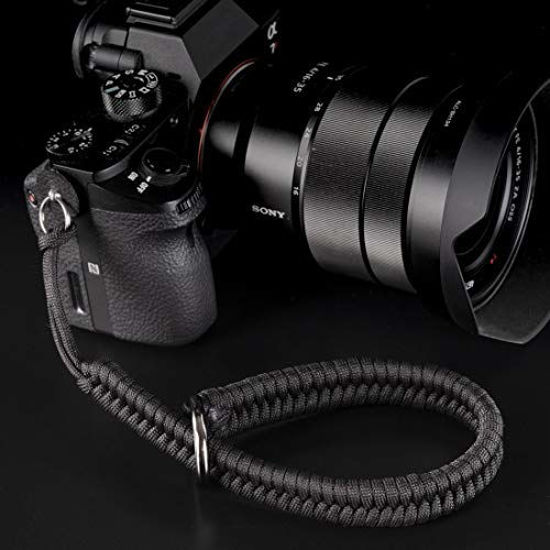 GetUSCart- Camera Wrist Strap (550 Paracord/Black) Higher-end and Safer ...