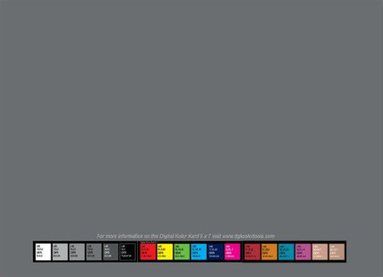GetUSCart- DGK Color Tools DKK 5" x 7" Set of 2 White Balance and Color ...