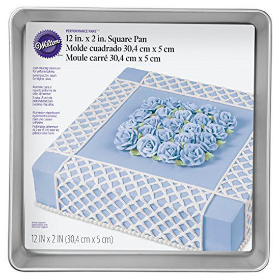 GetUSCart- Wilton Performance Pans Aluminum Square Brownie and Cake Pan ...