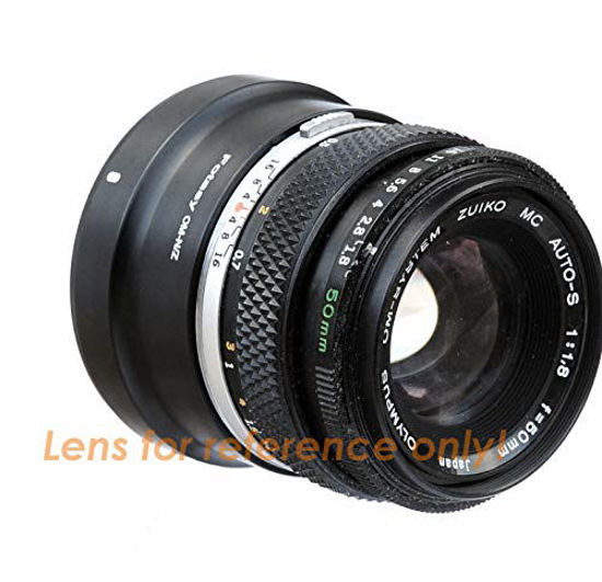 GetUSCart- Fotasy Olympus OM Lens to Nikon Z50 Z6 Z7 Camera Adapter, OM ...