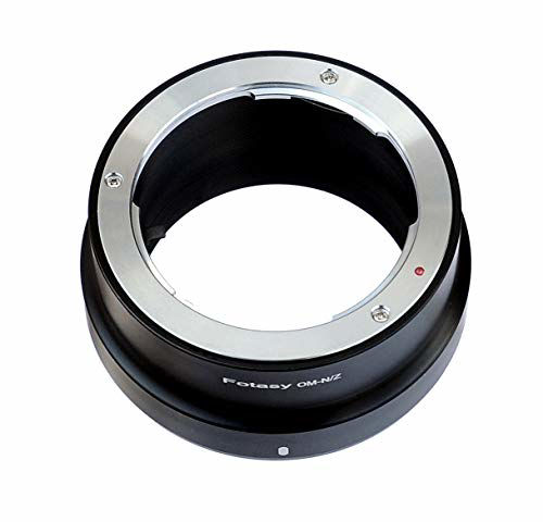 GetUSCart- Fotasy Olympus OM Lens to Nikon Z50 Z6 Z7 Camera Adapter, OM ...