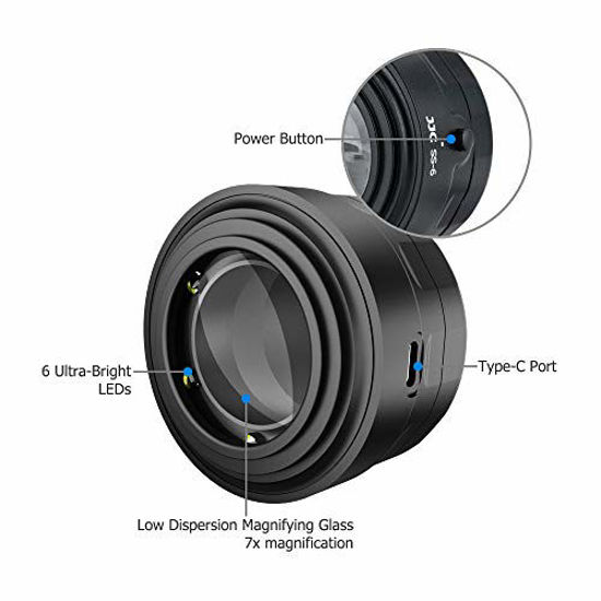 GetUSCart- JJC 7x Camera Sensor Loupe Magnifier CCD CMOS Sensor ...