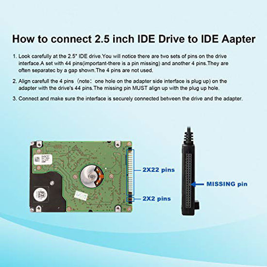 GetUSCart- AGPtek SATA/PATA/IDE Drive to USB 2.0 Adapter Converter ...