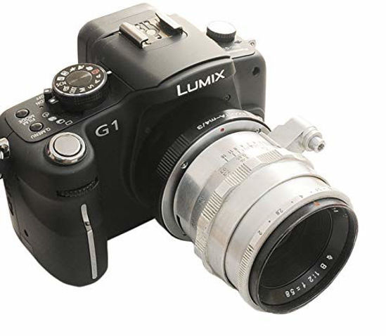 GetUSCart- Fotasy Exakta/Auto Topcon Lens to M43 Adapter, Exacta to MFT Adapter, fits Olympus E ...