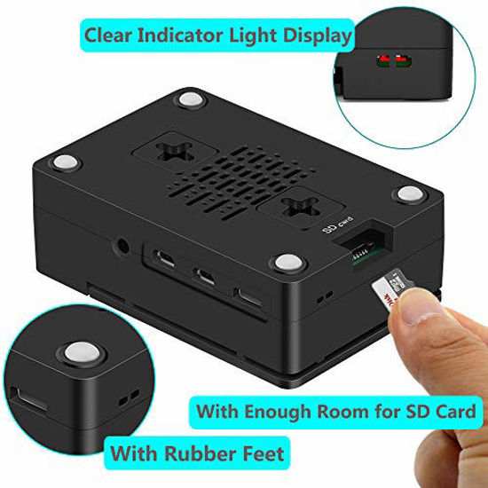 GetUSCart- Raspberry Pi 4 Case, iUniker Raspberry Pi 4 Fan ABS Case ... GetUSCart- Raspberry Pi 4 Case, iUniker Raspberry Pi 4 Fan ABS Case ...