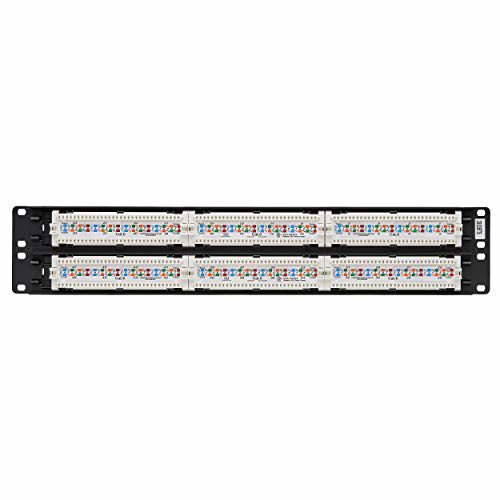 GetUSCart- Tripp Lite 48-Port 2U Rackmount Cat6 110 Patch Panel 568B ...