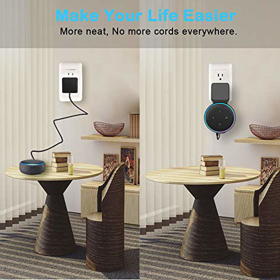 GetUSCart- Echo Dot Wall Mount Holder, Echo Dot Mount 3rd Generation ...