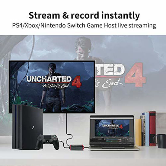 GetUSCart- Mirabox USB3.0 4K HDMI Video Capture Card, 1080P 60FPS HD ...