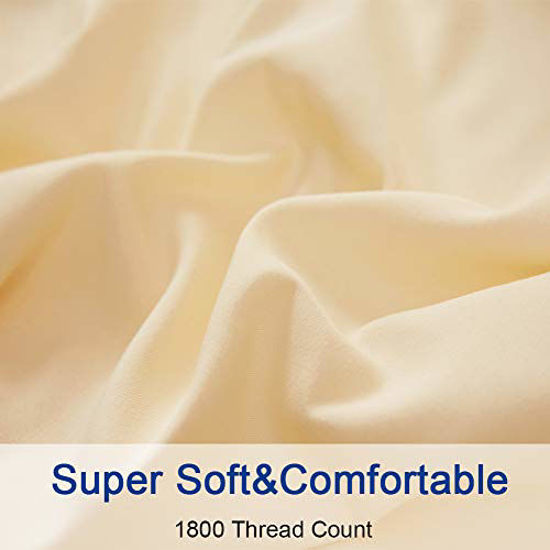 Getuscart Sonoro Kate Bed Sheet Set Super Soft Microfiber 1800 Thread