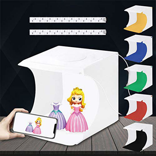 GetUSCart- PULUZ Photo Studio Box with LED Light, 20cm Mini Portable ...