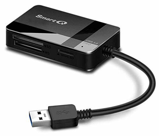 GetUSCart- SmartQ C368 USB 3.0 Multi-Card Reader, Plug N Play, Apple and Windows Compatible ...