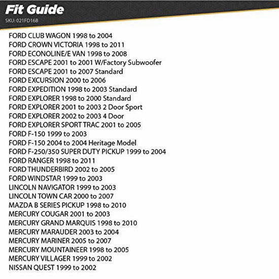 GetUSCart- SCOSCHE FD16B Car Speaker Wire Harness Aftermarket Stereo ...