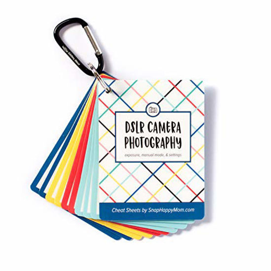 GetUSCart- DSLR Cheat Sheet Cards for Canon, Nikon and Sony Cameras ...