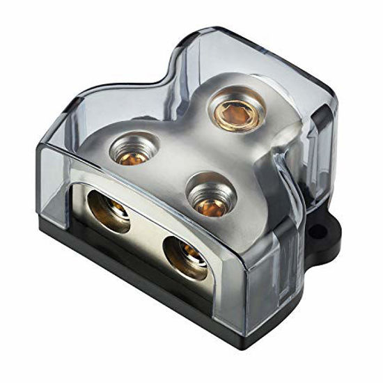 GetUSCart- Freajoin 0/2/4 AWG Gauge Power Distribution Block 1/0 Gauge ...