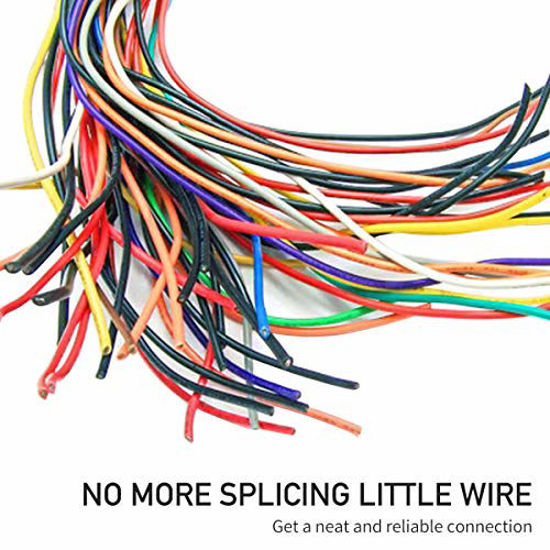 GetUSCart- BRILLIANCE4U T Tap Connectors for 24-20 AWG Wires, 12 Pack ...