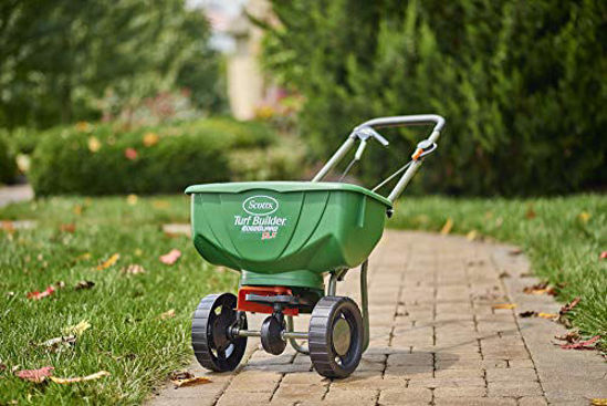 GetUSCart- Scotts Turf Builder EdgeGuard DLX Broadcast Spreader GetUSCart- Scotts Turf Builder EdgeGuard DLX Broadcast Spreader