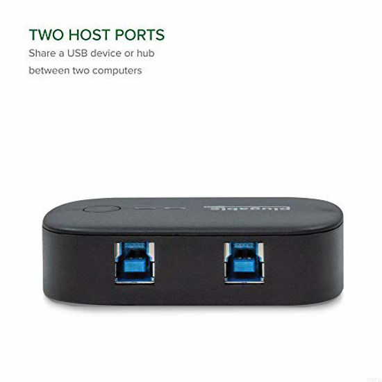 GetUSCart- Plugable USB 3.0 Sharing Switch for One-Button Swapping of ...