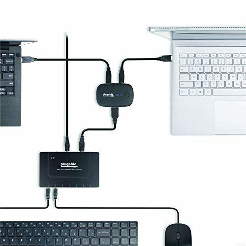 GetUSCart- Plugable USB 3.0 Sharing Switch for One-Button Swapping of ...