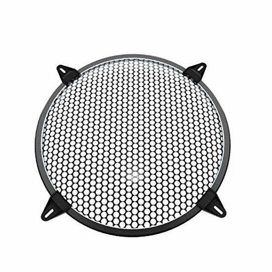 GetUSCart- 12 inch Speaker Grill-Subwoofer Grille -Steel Speaker Covers ...