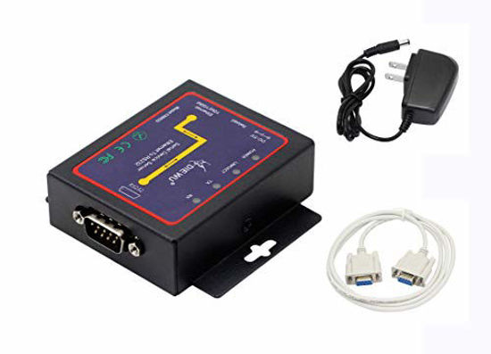 GetUSCart- CERRXIAN RS232 to Ethernet Serial Device Server, 1 Port RS 232 DB9 Serial to Ethernet ...