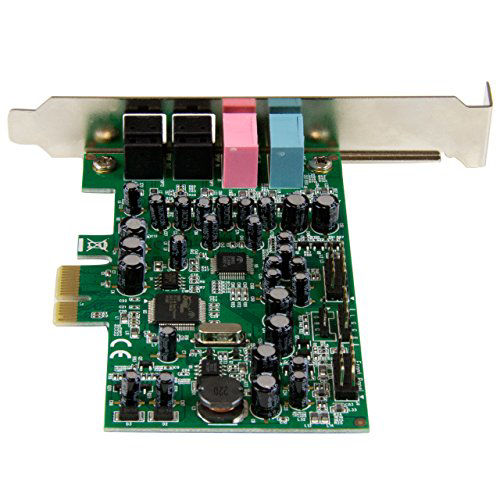 GetUSCart- StarTech.com 7.1 Channel Sound Card - PCI Express - 24-bit ...