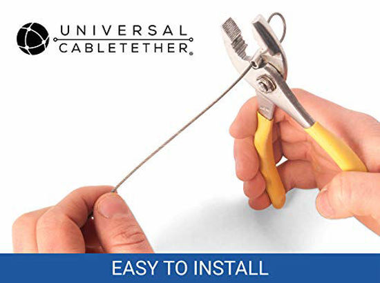 GetUSCart- Universal CableTether - Heavy Duty Custom Length Cable ...