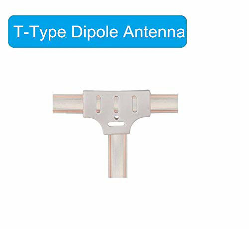 GetUSCart- Ancable 300 Ohm FM Antenna T Shape Dipole Radio Ant with ...