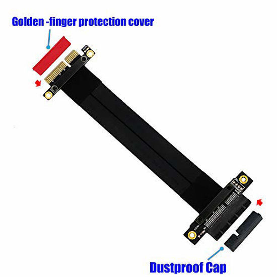 GetUSCart- Pcie Extension Cable pcie Extension Cable 4X Extension Cable ...