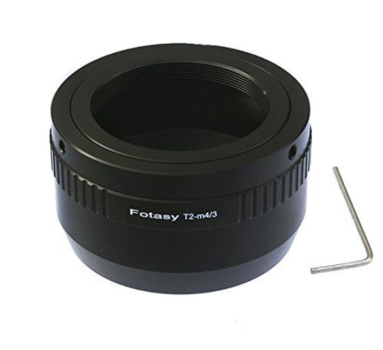 GetUSCart- Fotasy Adjustable T2 /T Mount Lens to M43 Adapter, T2 to MFT ...