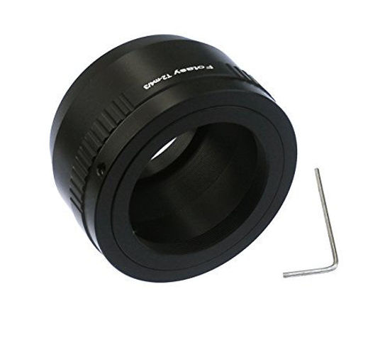 GetUSCart- Fotasy Adjustable T2 /T Mount Lens to M43 Adapter, T2 to MFT ...