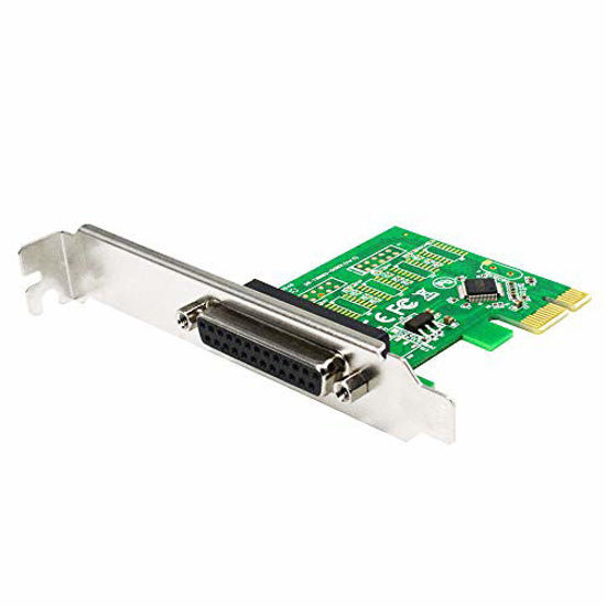 GetUSCart- GODSHARK PCIe Parallel Port Expansion Card, PCI Express to DB25 LPT Converter Adapter ...