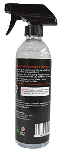 GetUSCart- Flawless Screen Cleaner Spray with Microfiber Cleaning Cloth ...