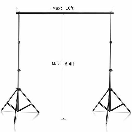 GetUSCart- ShowMaven Background Stand, 6.4ft Height x 10ft Wide ...