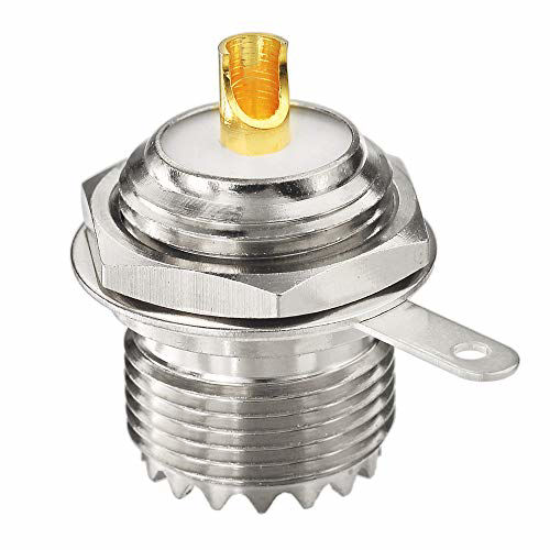 GetUSCart- wlaniot SO239 Bulkhead Connector UHF Female Nut Bulkhead ...